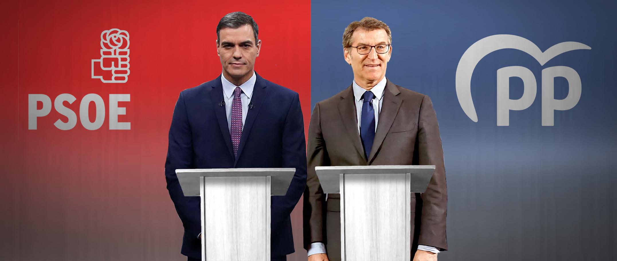 Opina quién ha ganado el debate entre Sánchez y Feijóo