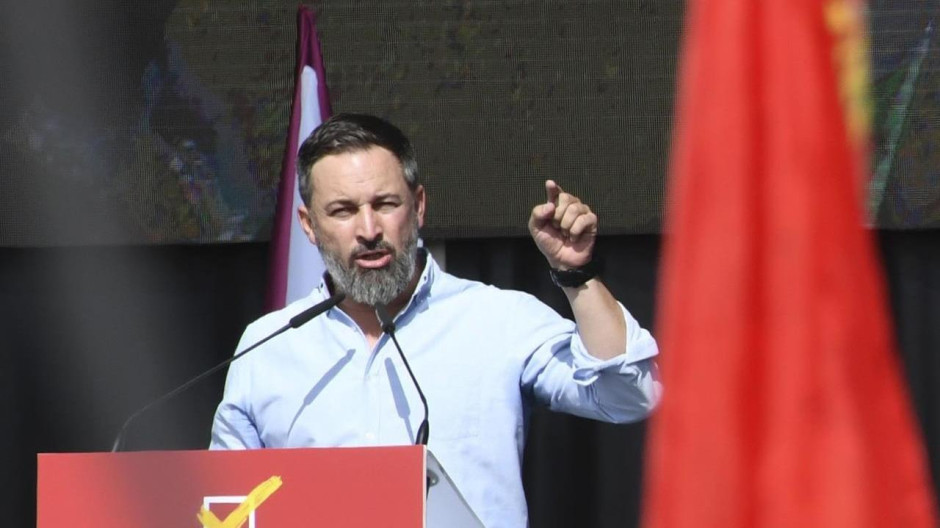 Santiago Abascal Presenta ´españa Decide´ En El Acto De Vox Para «dar