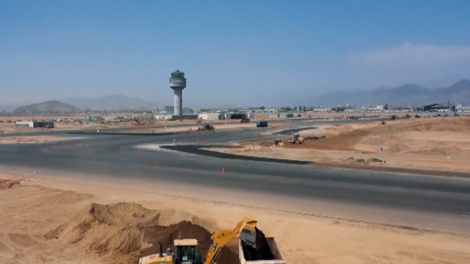 Las obras de torre de control y pista del aeropuerto de Lima ...