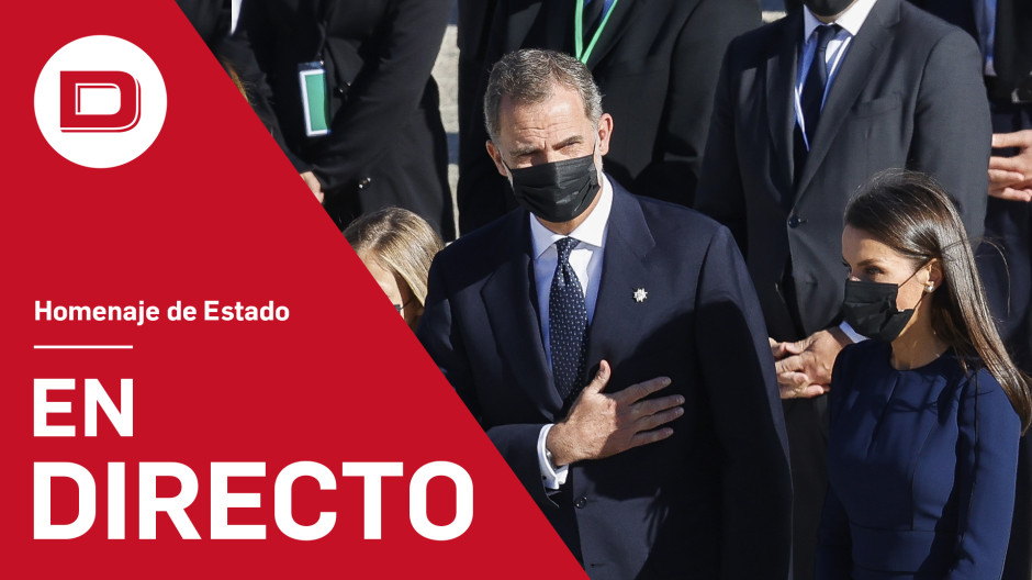 Directo | Los Reyes presiden el acto de Homenaje de Estado a las víctimas de la pandemia