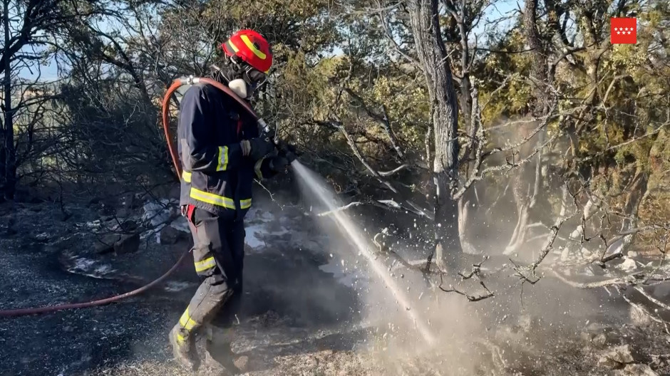 Así fue el esfuerzo para sofocar el incendio de Colmenar Viejo