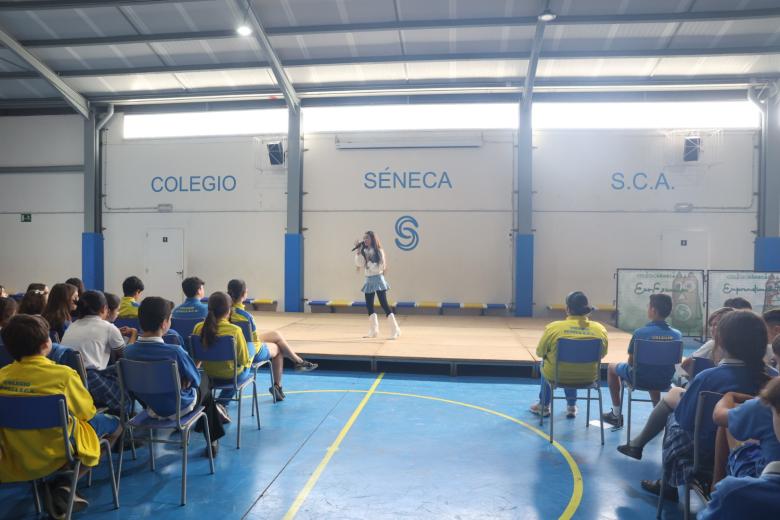 Concierto de la fundación Princesa de Girona en el colegio Séneca