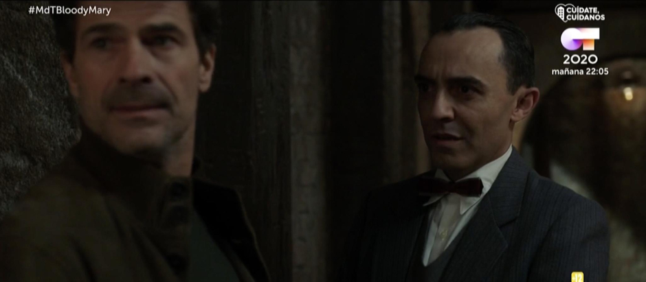 El personaje de Rodolfo Sancho obsesionado con evitar un asesinato