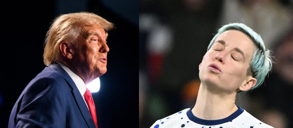 Trump carga contra Rapinoe, la futbolista que más le atacó, por la ...