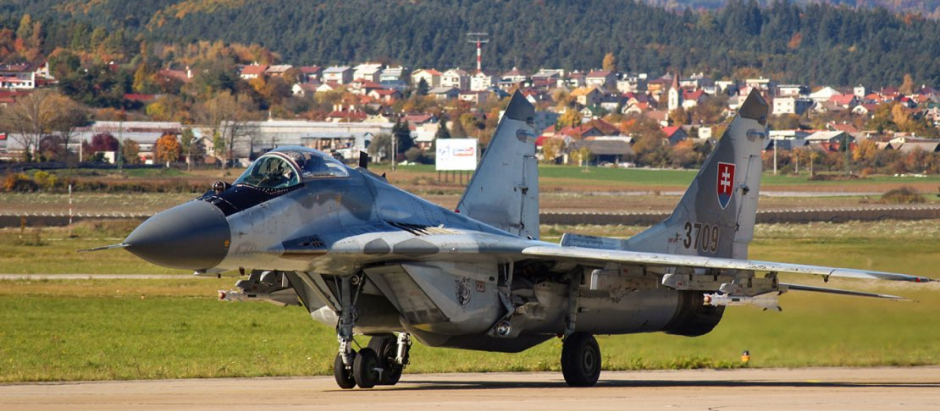 Eslovaquia acusa a mecánicos rusos de sabotear los cazas MiG-29 que entregaría a Ucrania