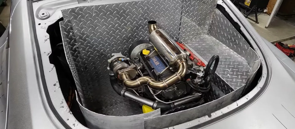 El increíble caso del Tesla Model S con motor diésel