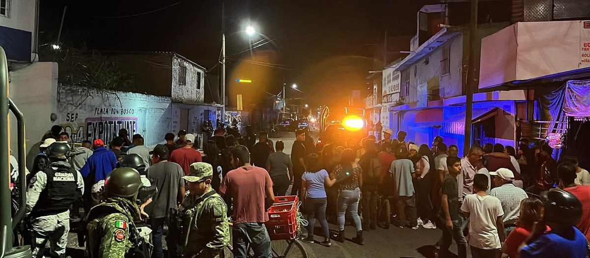 Una masacre en un bar deja 11 muertos en Guanajuto (México) Una masacre en un bar deja 11 muertos en Guanajuto (México)