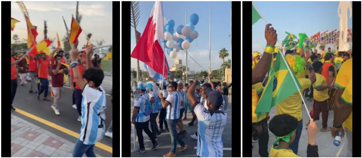 Los aficionados 'fake' de España o Argentina, el último sonrojo del ...