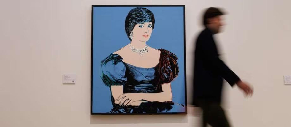 A subasta el singular retrato que Andy Warhol hizo de Diana de Gales