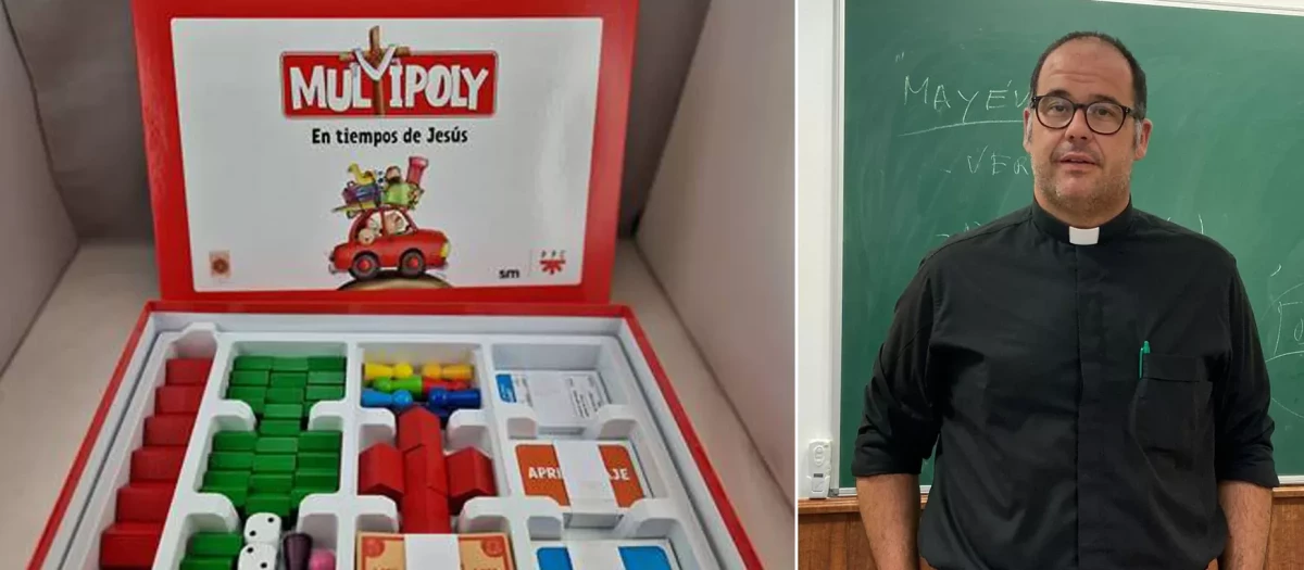 Un sacerdote de Almería crea un 'Monopoly' bíblico
