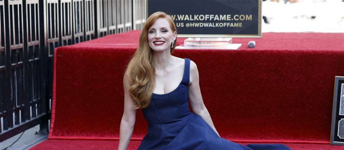 El homenaje de Al Pacino a Jessica Chastain tras recibir su estrella en ...