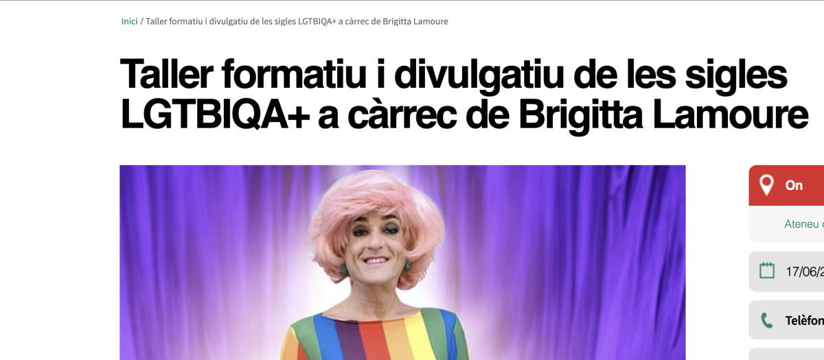 Barcelona ficha una ‘drag queen’ para explicar a los mayores «de forma ...