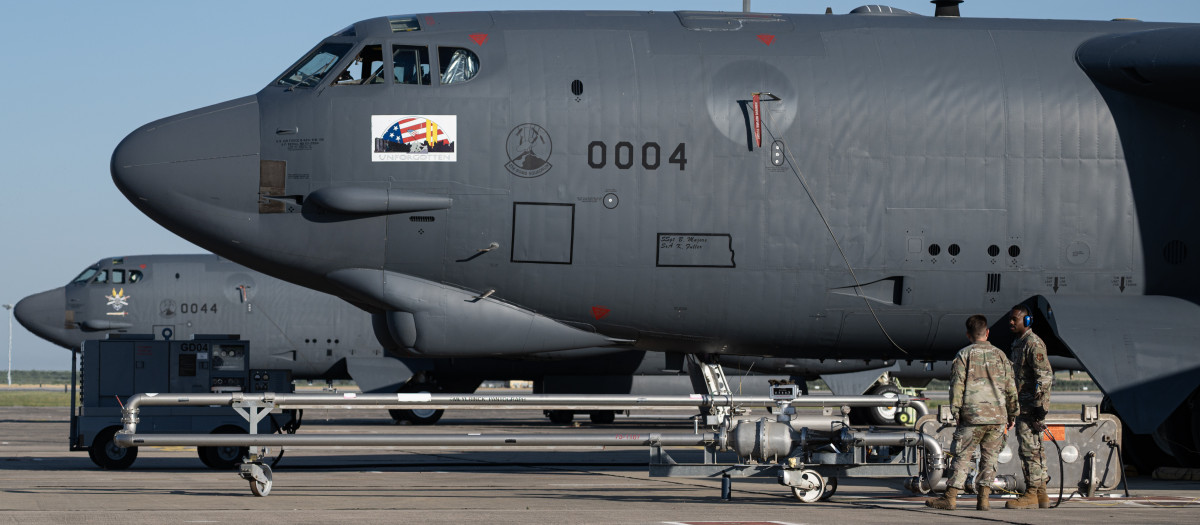 Ejército del Aire y del Espacio: Dos superbombarderos B-52 de EE.UU. se movilizan en España y ...