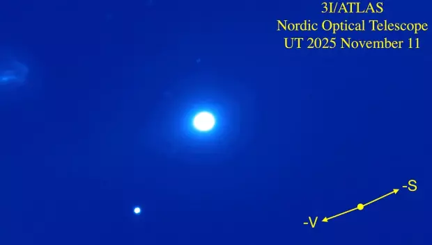 Nuevas imágenes revelan que 3I/ATLAS no habría explotado cerca del Sol ...