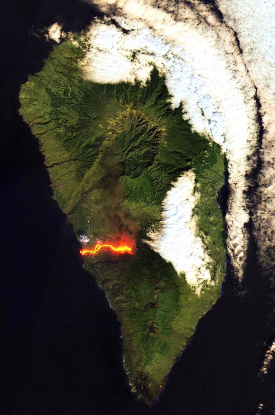 Infografía Del Recorrido Y Devastación Del Volcán De La Palma