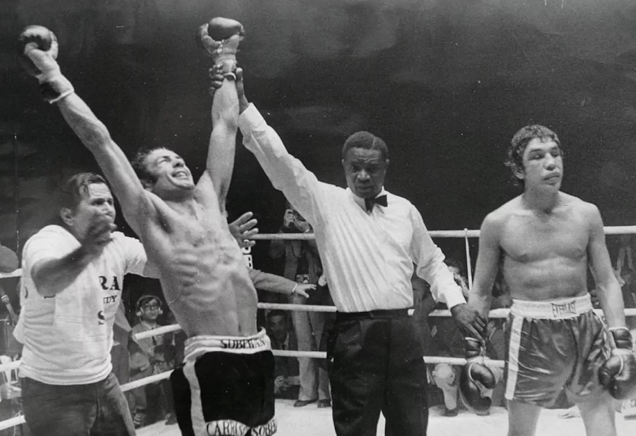 Pedro Carrasco y el cinturón de la discordia