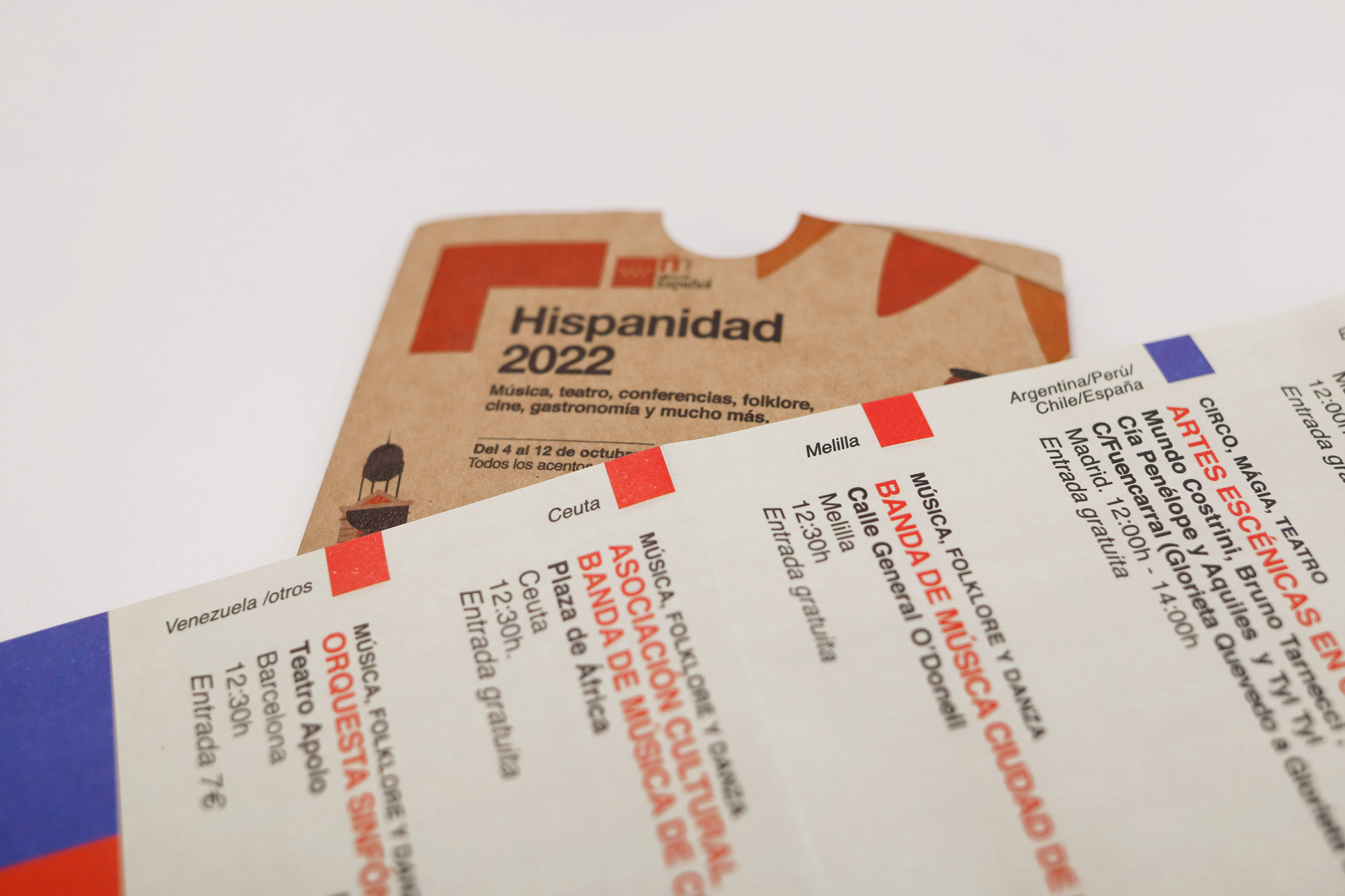 Un folleto del Día de la Hispanidad de la Comunidad de Madrid presenta ...