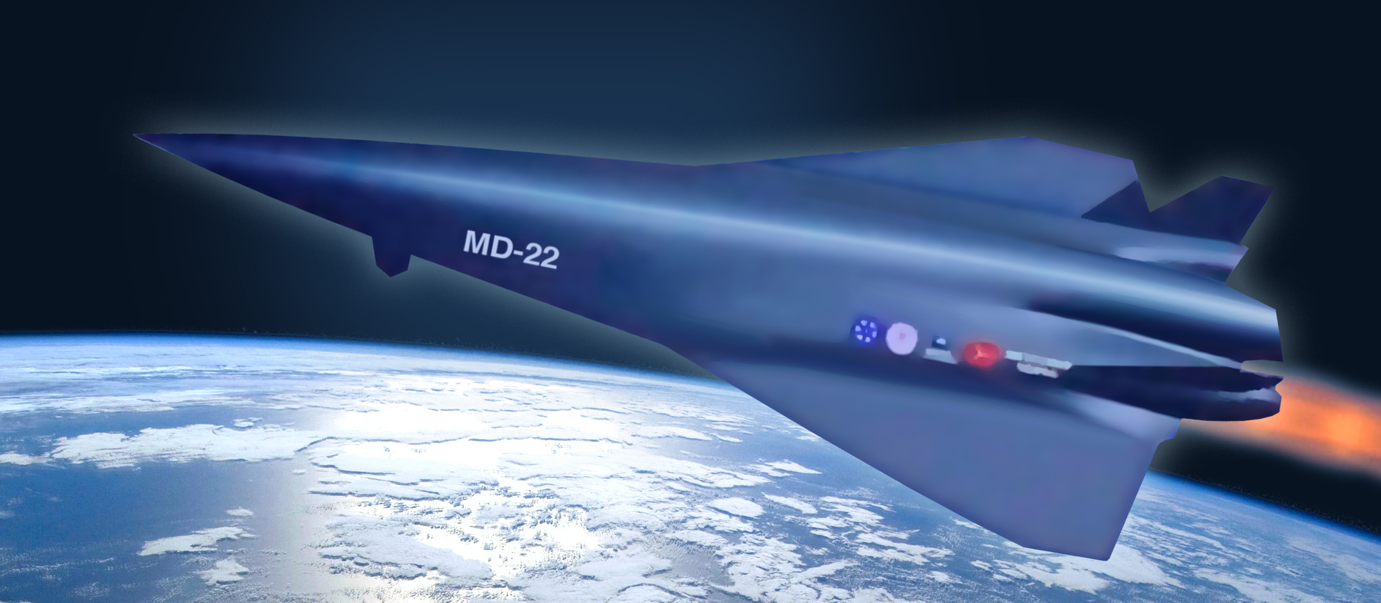 Hipersónico y de largo alcance, así es el nuevo dron chino MD-22