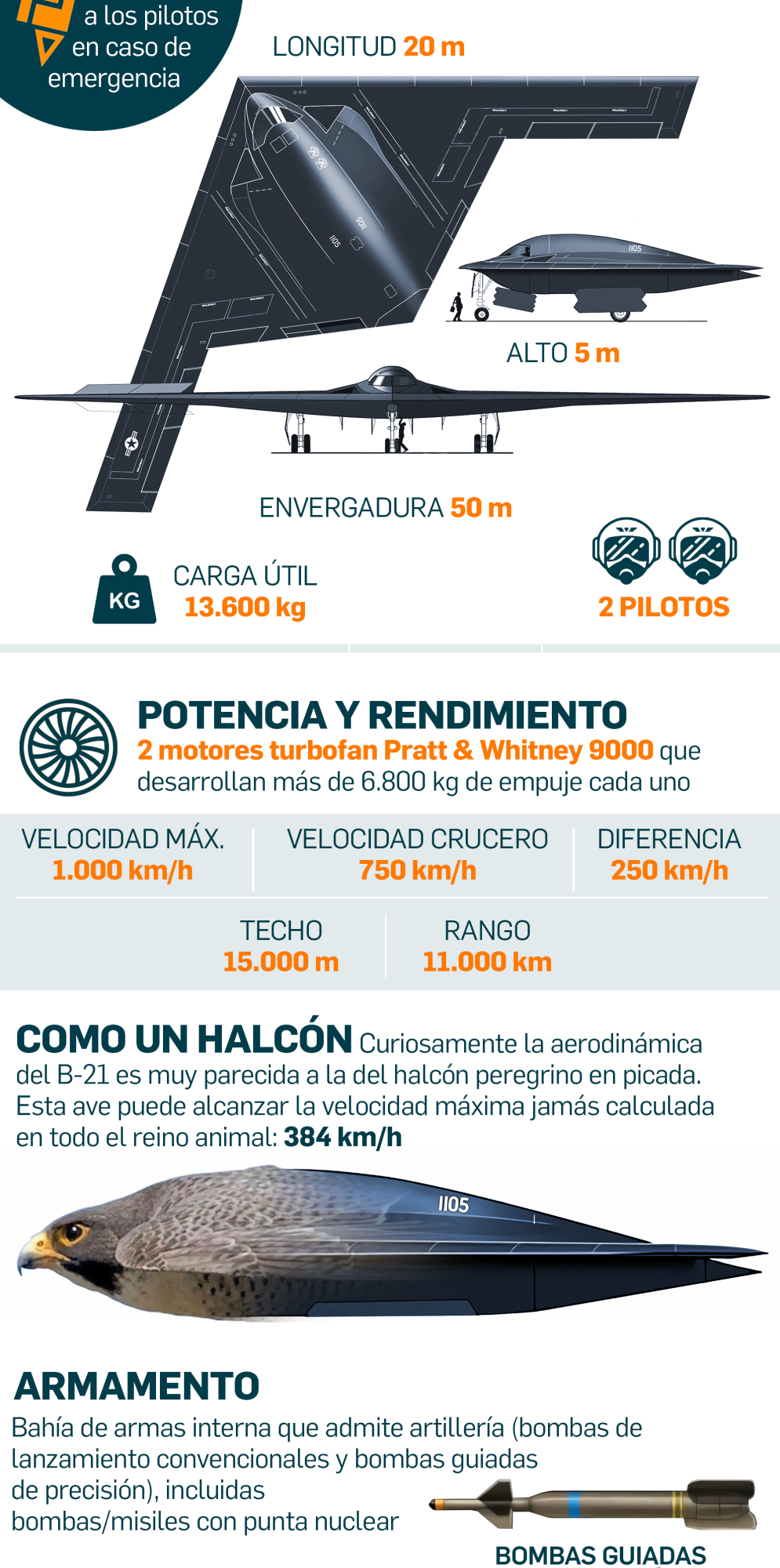Fuerzas Armadas: B-21 Raider: el primer superbombardero de sexta ...