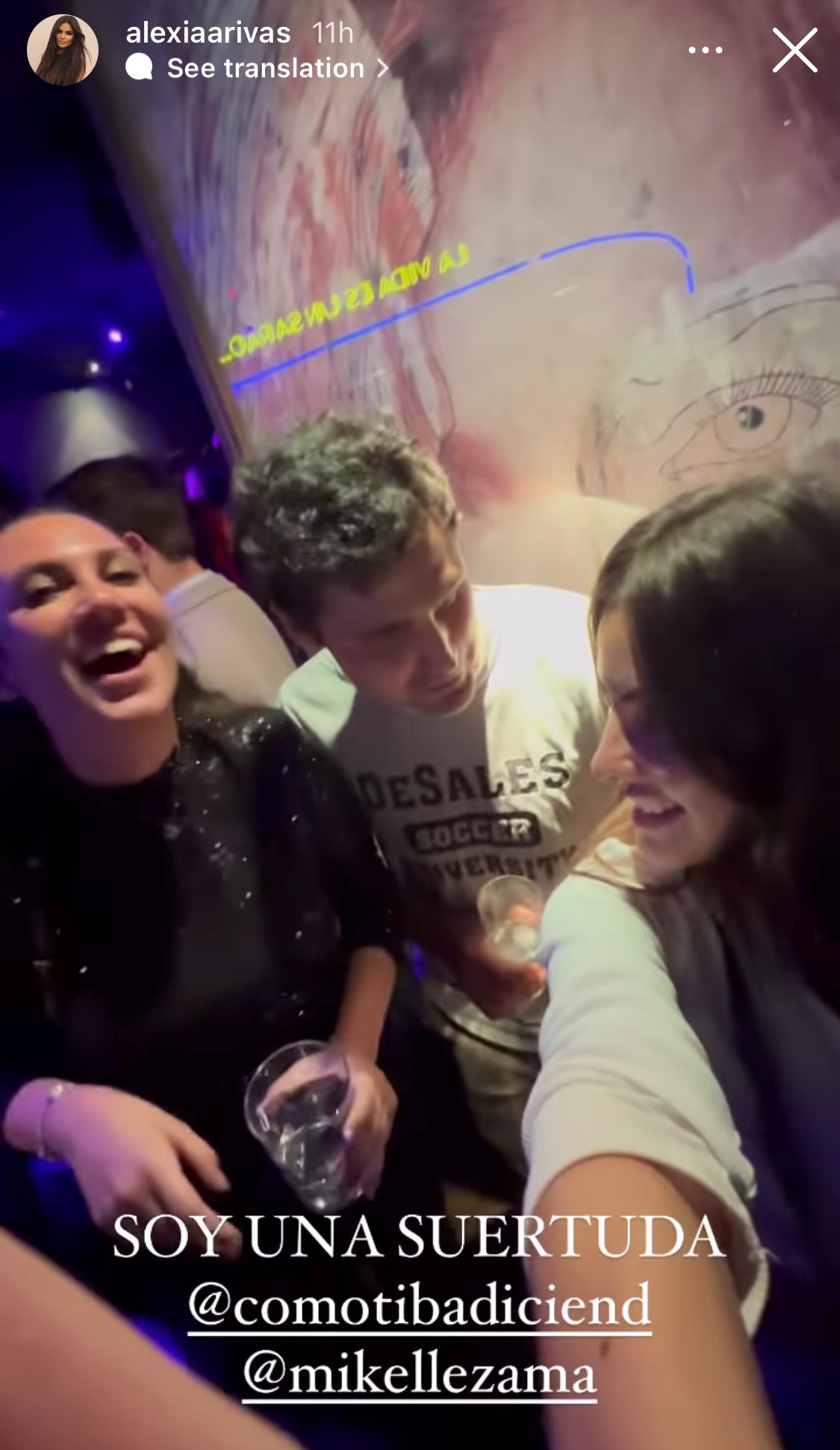 Los vídeos de la noche loca de Alexia Rivas con un conocido político del PP