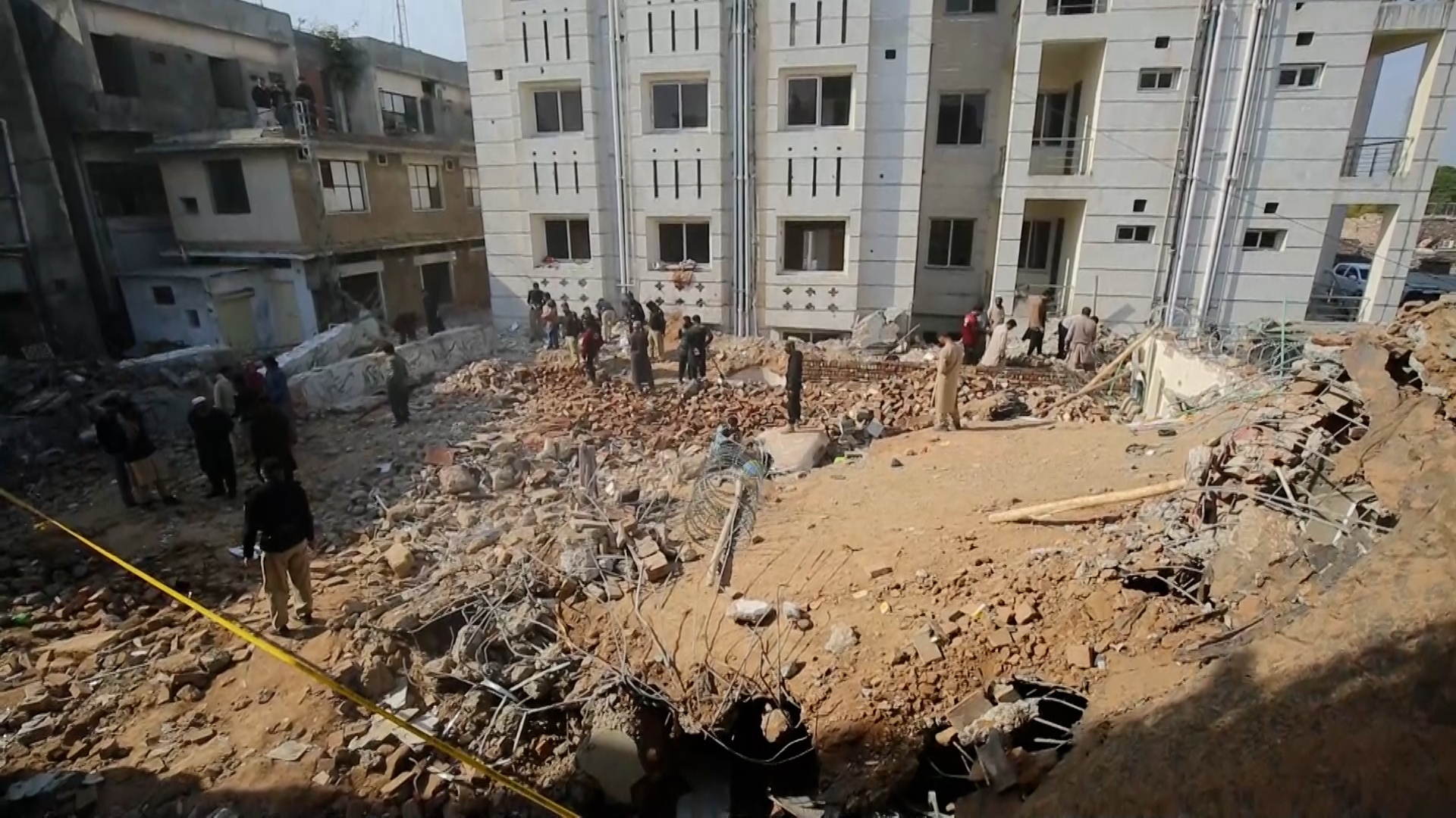 La explosión que ha arrasado una zona de Quetta, Pakistán