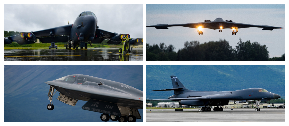 Fuerzas Armadas: B2 Spirits, B1 Lancers y B52: gran demostración de fuerza de EE.UU. con sus ...