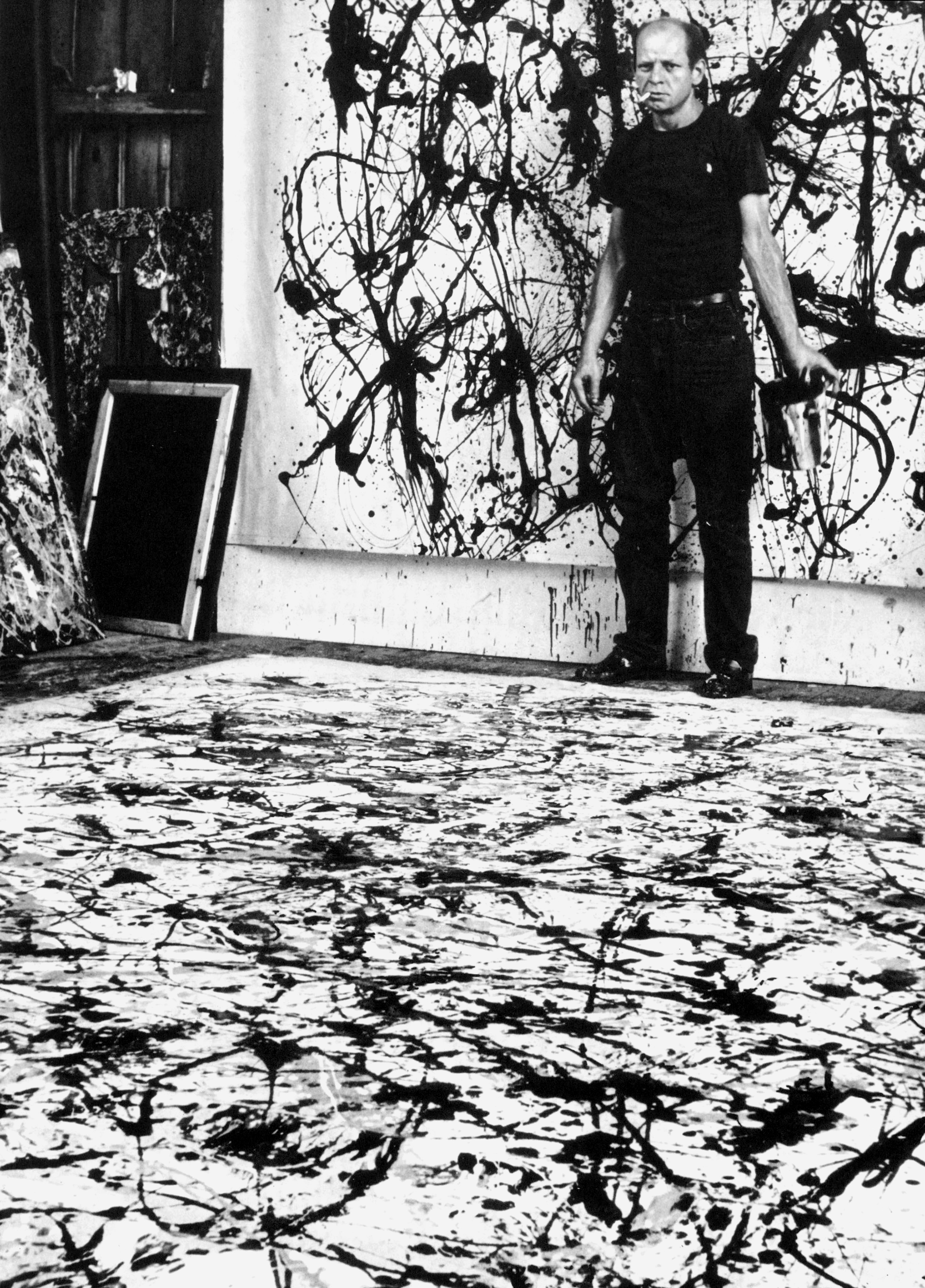 Los cinco cuadros más caros de Jackson Pollock en su aniversario
