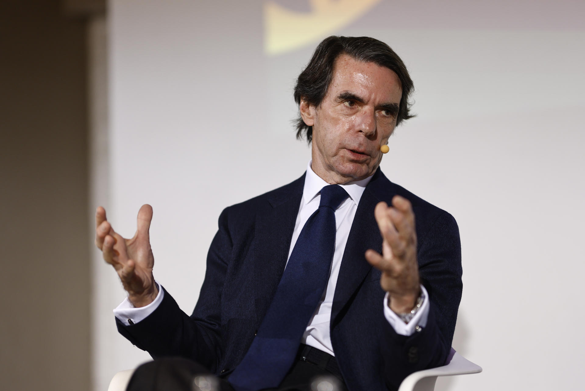 Aznar: “Israel tiene que terminar la operación en Gaza”