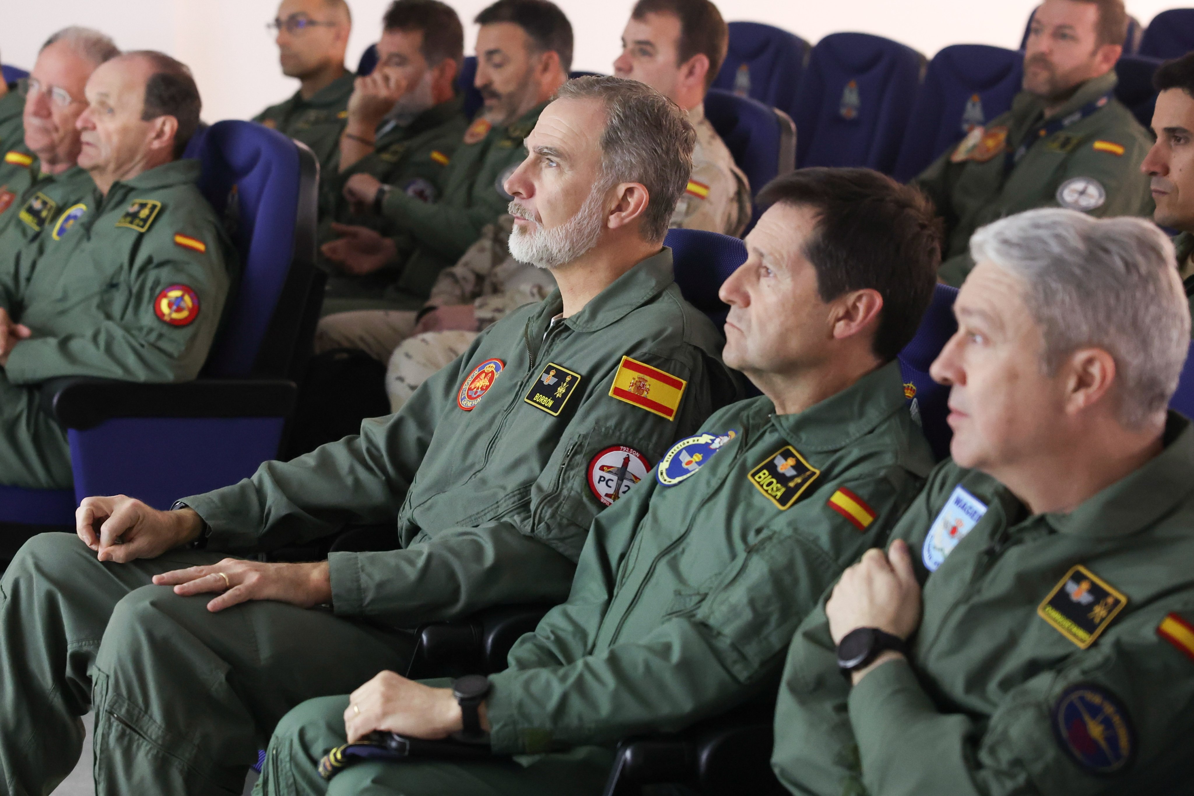 Casa Real: El Rey prueba los nuevos aviones Pilatus en los que la ...