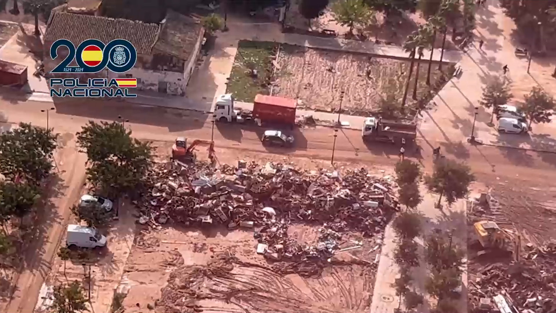 Las imágenes de la Policía Nacional que muestran el verdadero alcance ...