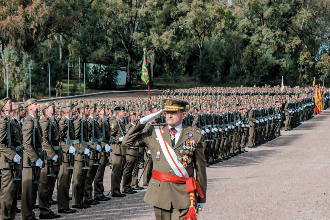 El Jefe de Estado Mayor del Ejército desvela sus propósitos para 2025