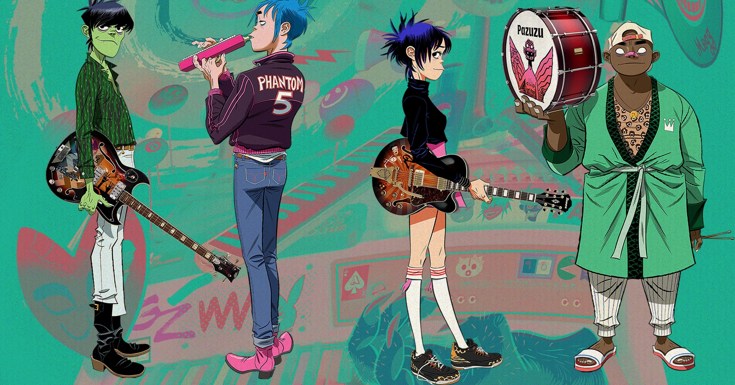 Gorillaz aterriza en Madrid como estrella de cartel del nuevo festival 'Pulse of Gaia'