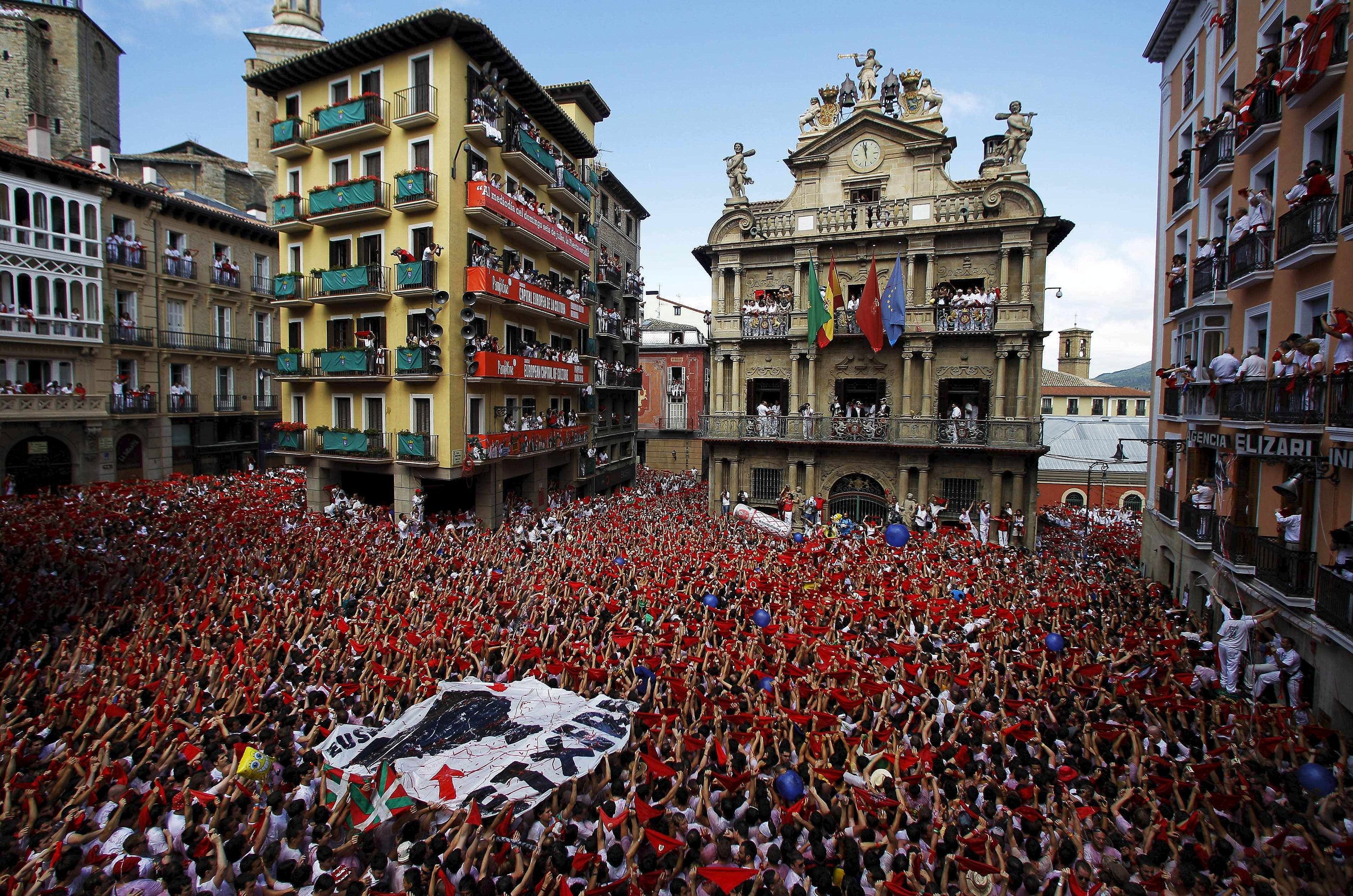 Sigue el Chupinazo de San Fermín 2025 que inaugura las fiestas de ...
