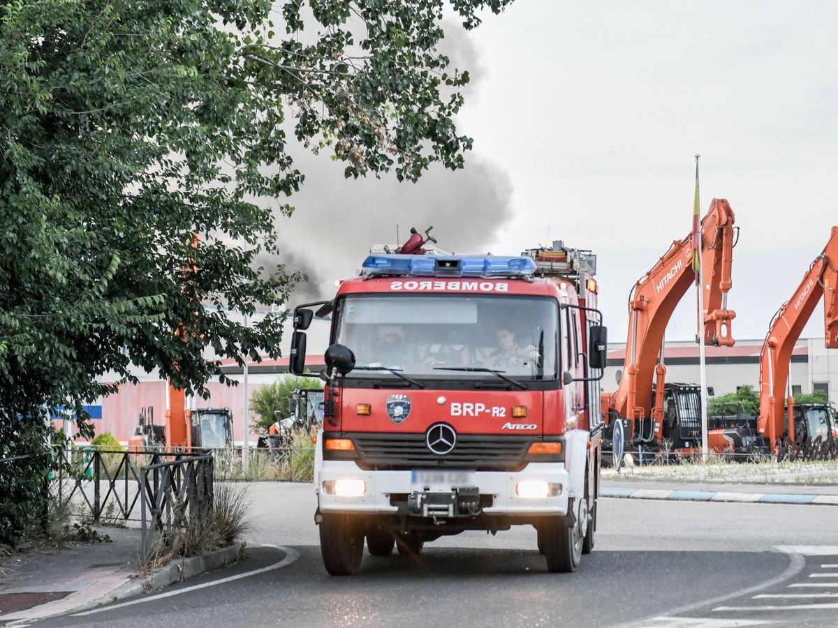 Herido un joven tras tirarse por una ventana para huir de un incendio en La Coruña