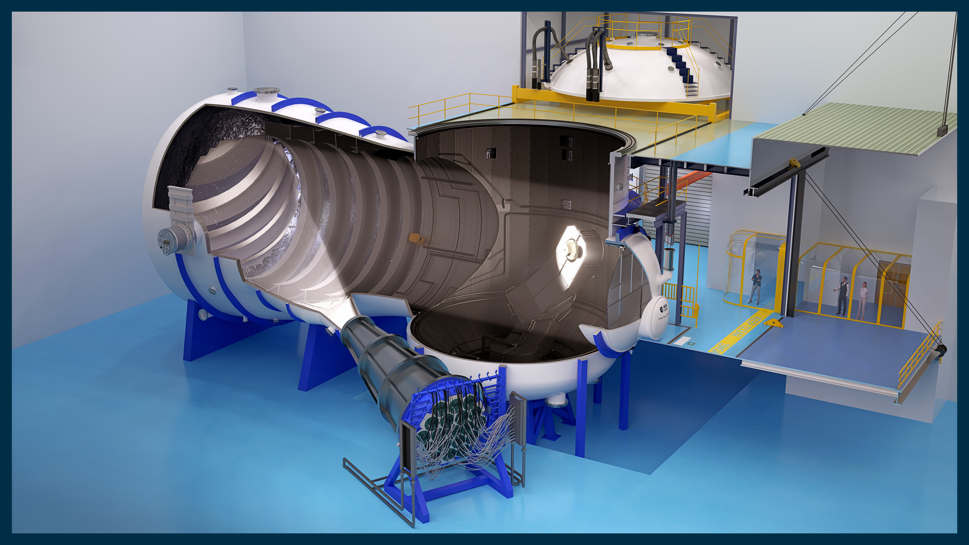 Así es el simulador espacial creado por la ESA que imita las extremas condiciones del espacio