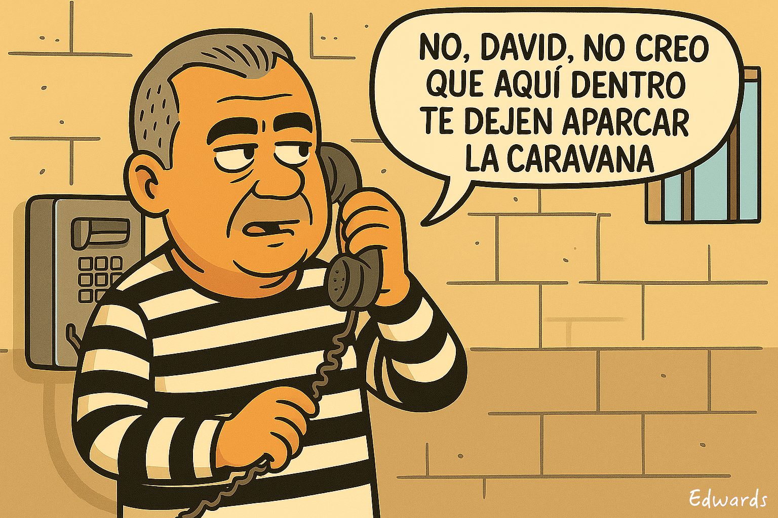 Edwards | Santos Cerdán prepara la prisión