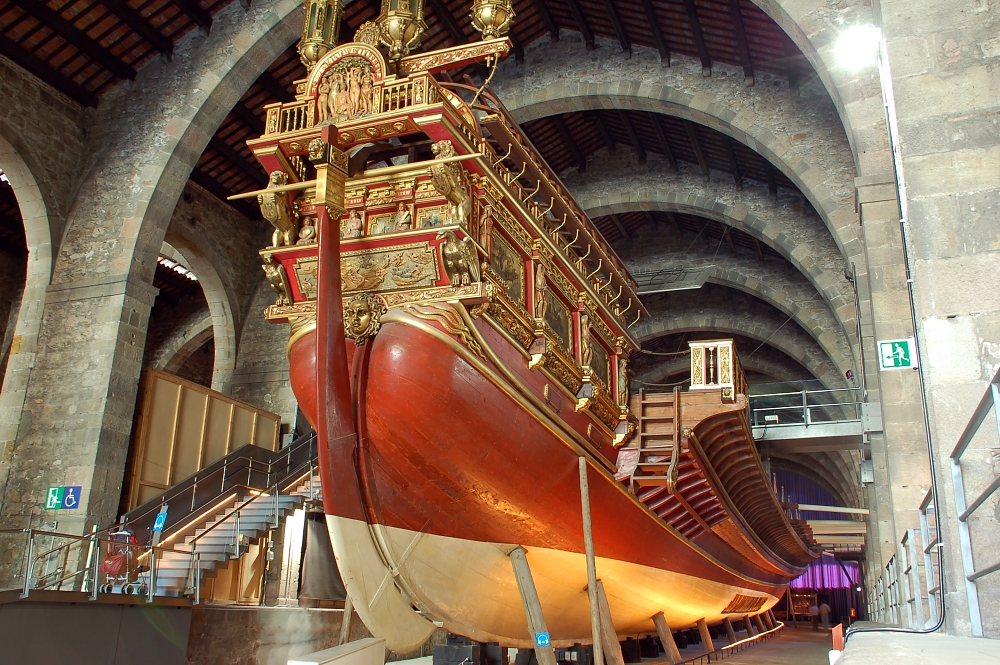 El museo de Barcelona donde puedes subir a la galera que ganó la ...