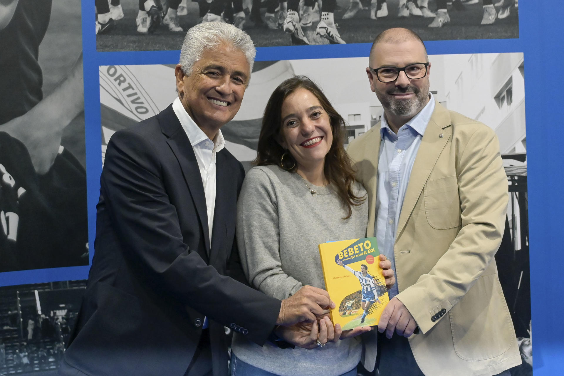 Bebeto se da un baño de masas en su regreso a La Coruña para presentar ...