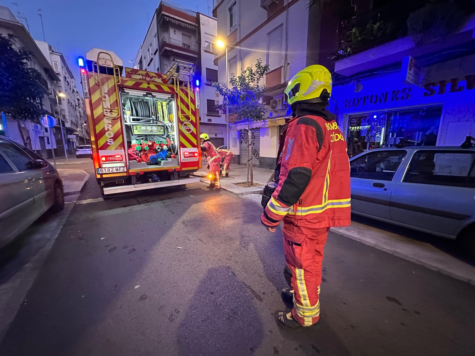 Incendio sin consecuencias en la calle Maestro Priego López de Córdoba