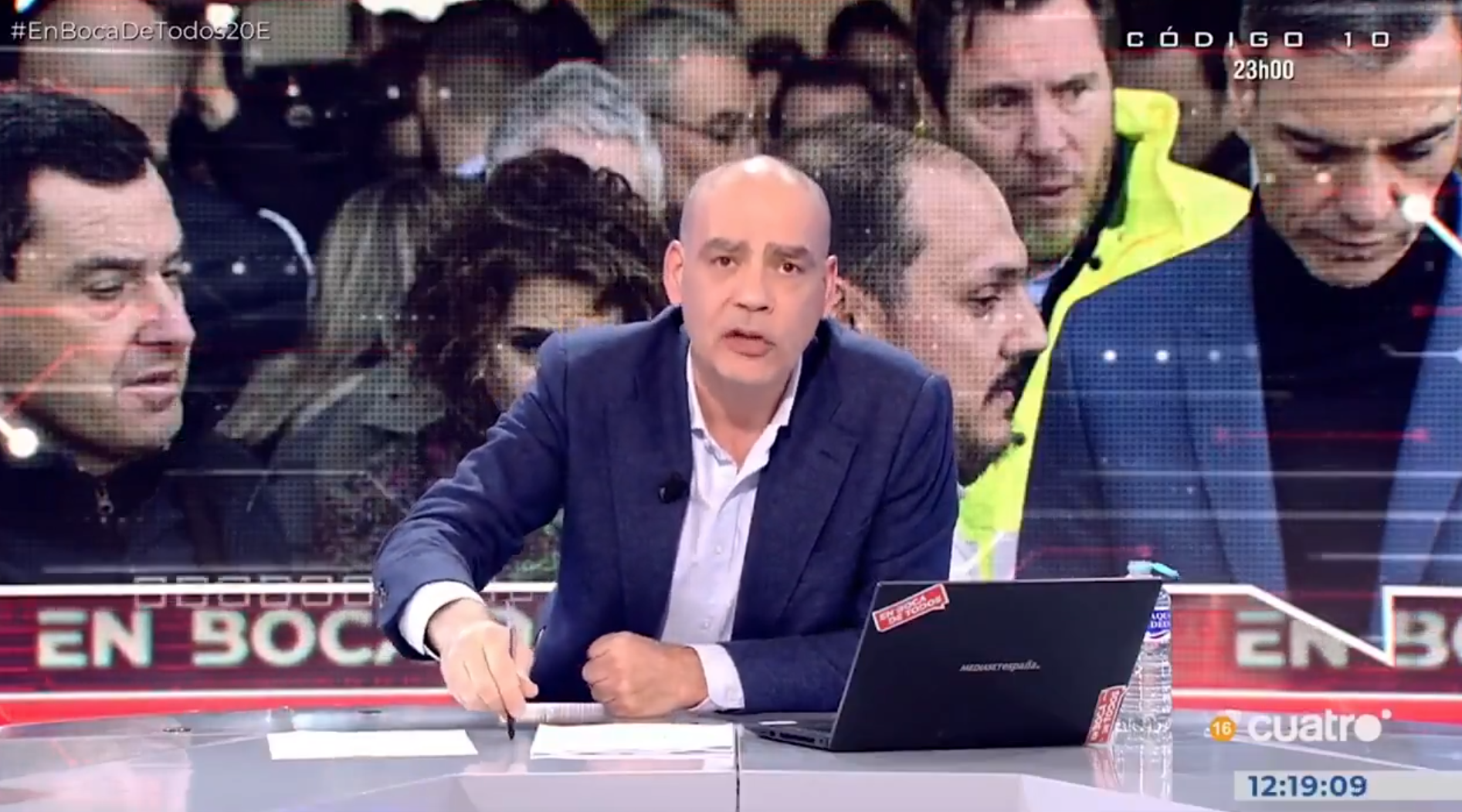 Nacho Abad replica enojado a un sindicalista que criticó su trato a las ...